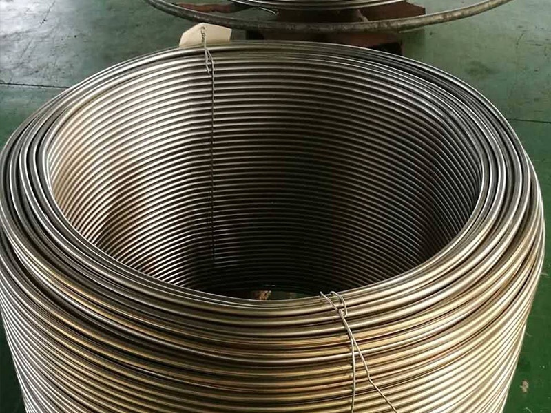 Stainless steel coil pipe