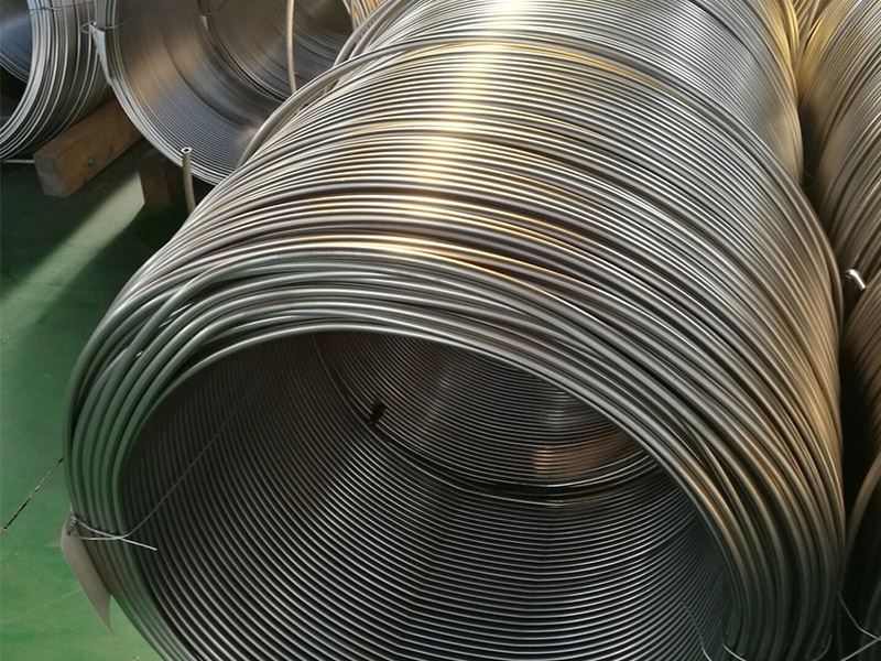 Stainless steel coil pipe